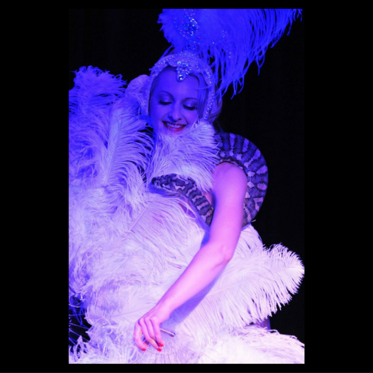 Serpent Dancer Snake Dancer, Cabaret Performer, Side Shows | Flavella L ...